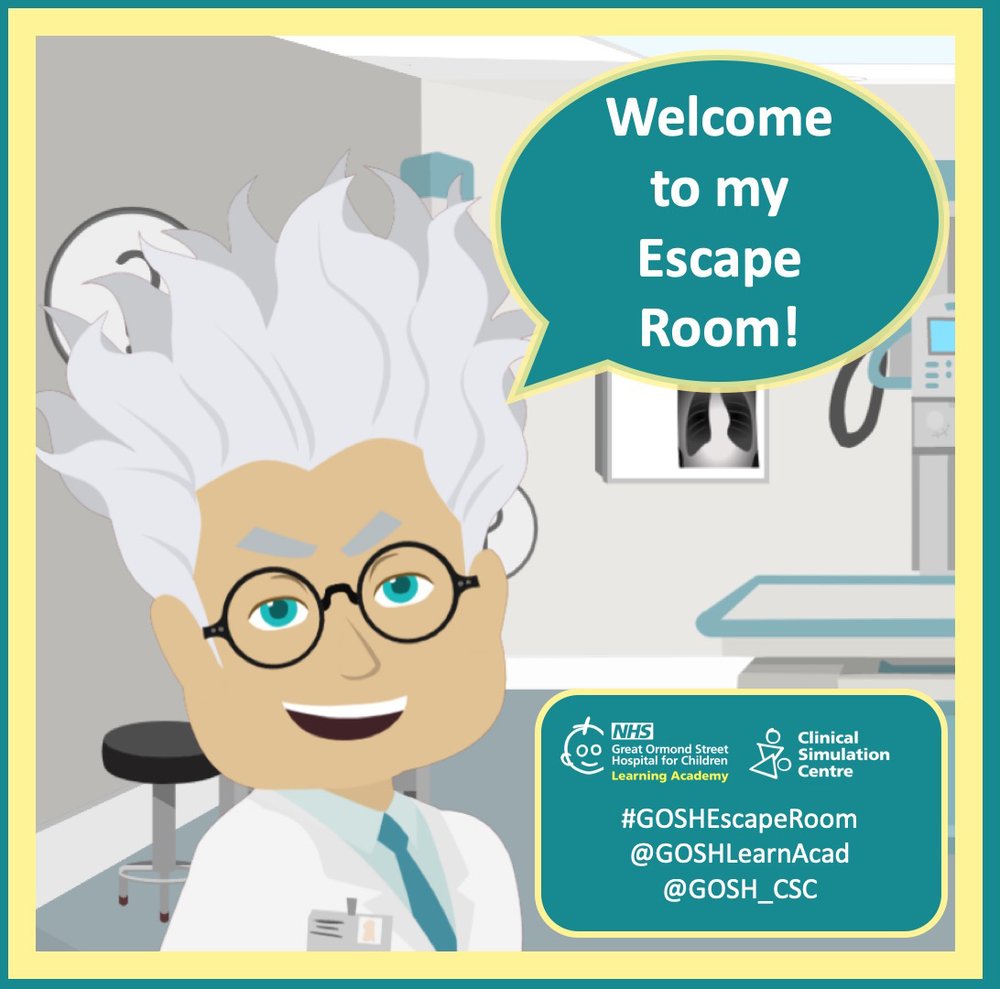 The GOSH Escape Room | Great Ormond Street Hospital